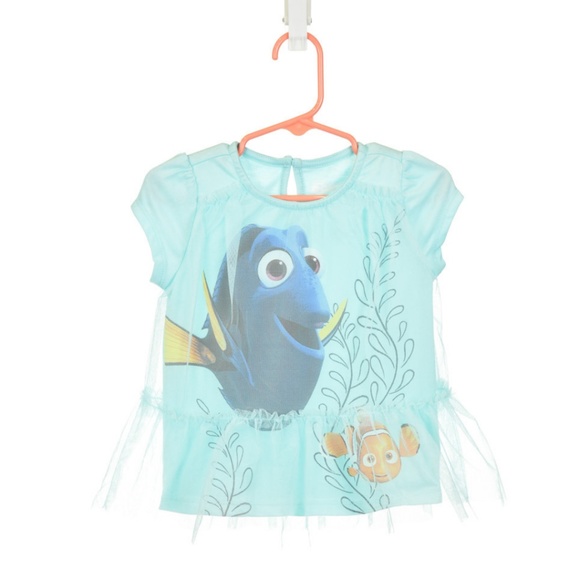 Disney | Shirts & Tops | Disney Blue Mesh Finding Dory Shirt | Poshmark